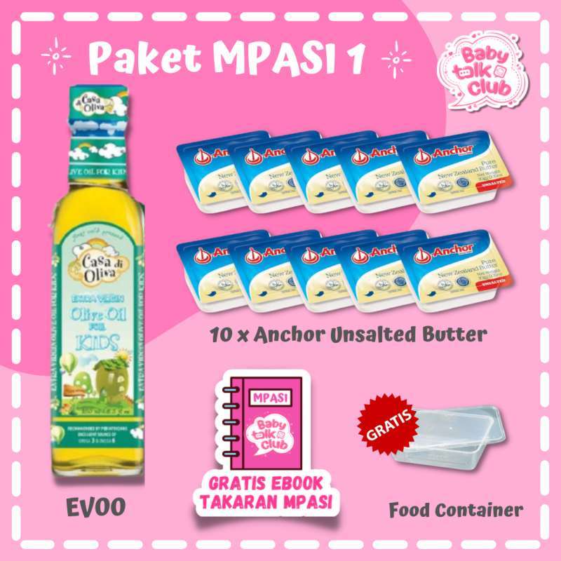 Jual PAKET MPASI LENGKAP JUMBO (KEJU BELCUBE+ CASA DI OLIVA/EVOO + UB ...