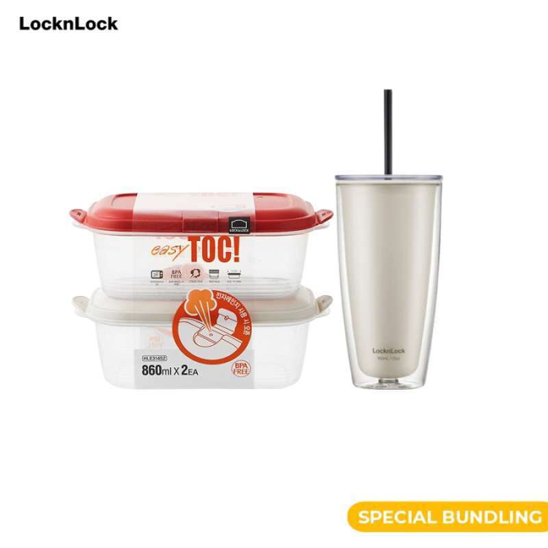 Jual LocknLock - Product Bundling Easy To Go II di Seller Aldalem Store ...