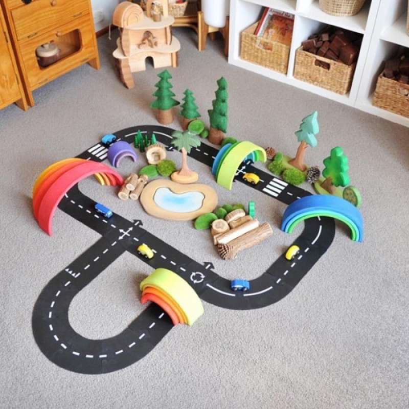 Jual PVC flexible puzzle roads - track puzzle - pretend toys di Seller ...