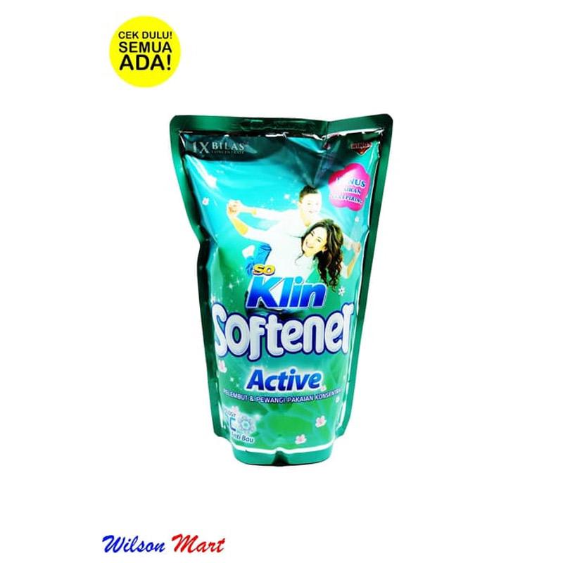 Jual SO KLIN Softener 1x Bilas Active [900 mL/ Kemasan Refill] di ...