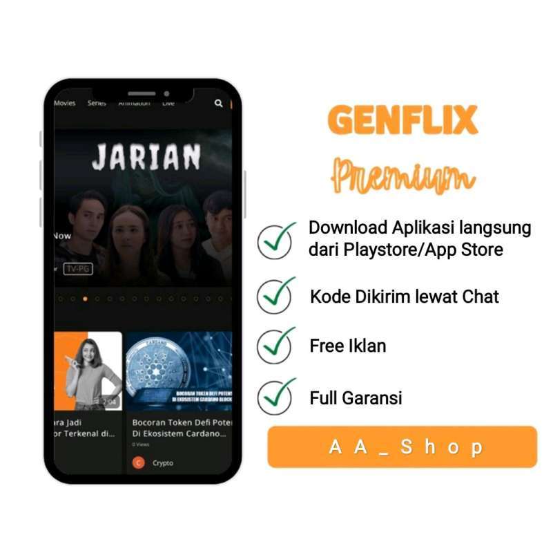 Jual Genflix Paket Premium 1 Hari di Seller Aa_Shop - Tinggarjaya, Kab ...
