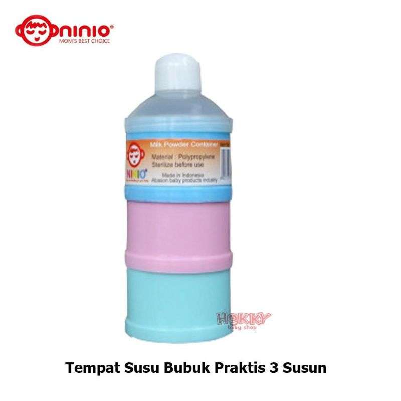 Jual Ninio Tempat Simpan Susu Bubuk Milk Powder Container Dispenser di ...