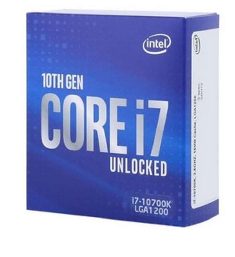 Jual Prosesor Intel® Core™ i7-10700K BOX LGA1200 10th Gen Unlocked di ...