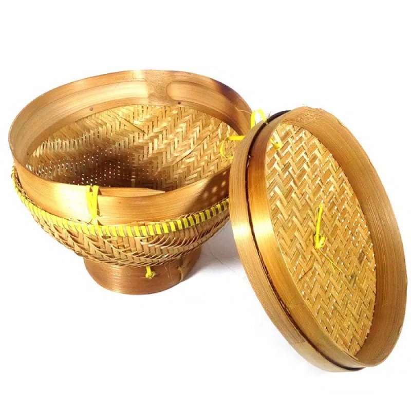 Jual WAKUL BAKUL TEMPAT NASI ANYAMAN BAMBU 19x15 cm MURAH di Seller ...