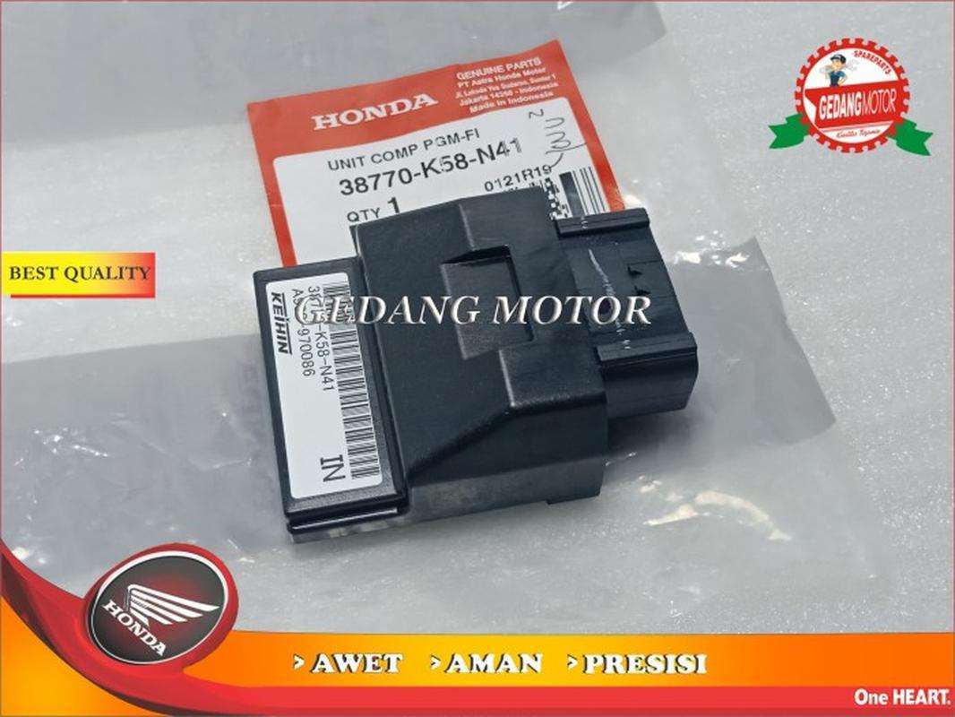 Jual Ecu Unit Comp Pgm-fi Revo Fi Asli Ahm 38770-k58-n41 Di Seller ...