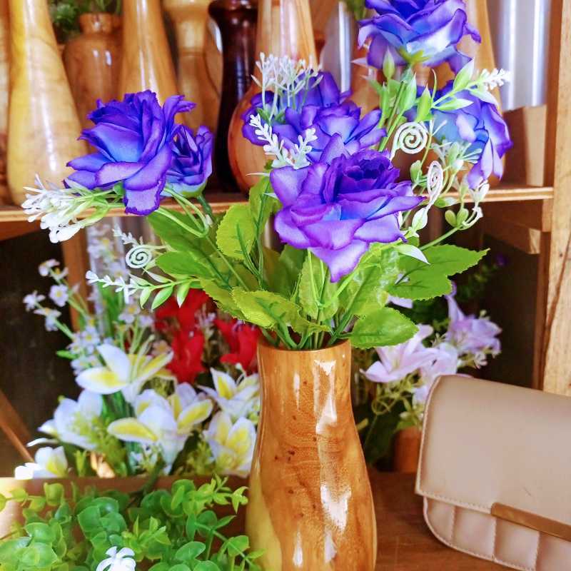 Jual Vas Bunga Kayu Murah Di Seller Wood_art1 - Air Merah, Kab. Rejang ...