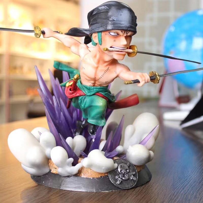 Jual One Piece Roronoa Zorro One Piece Attack Effect Aura Diorama ...