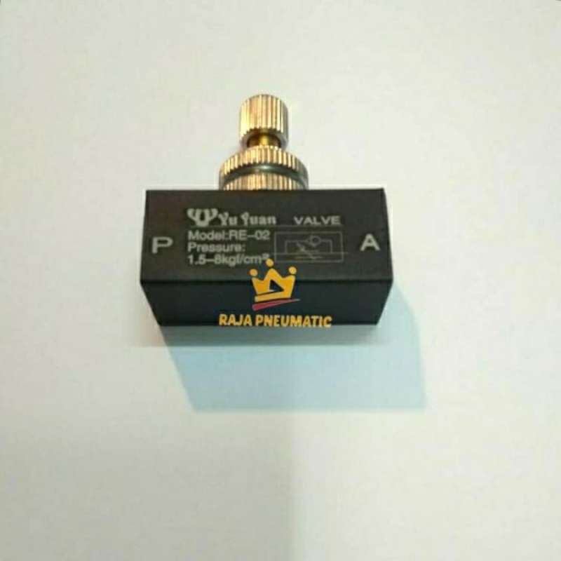 Promo Speed Control Valve Angin Drat Ulir 1/4 Type Re - 02 Diskon 31% ...