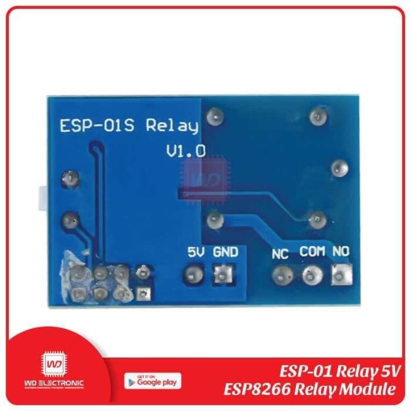 Jual Esp-01 Esp01 Relay 5v Dc Module Relay Esp-01 Di Seller Easyware ...