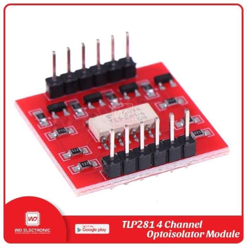 Jual TLP281 4 CHANNEL OPTOISOLATOR MODULE di Seller EasyWare ...