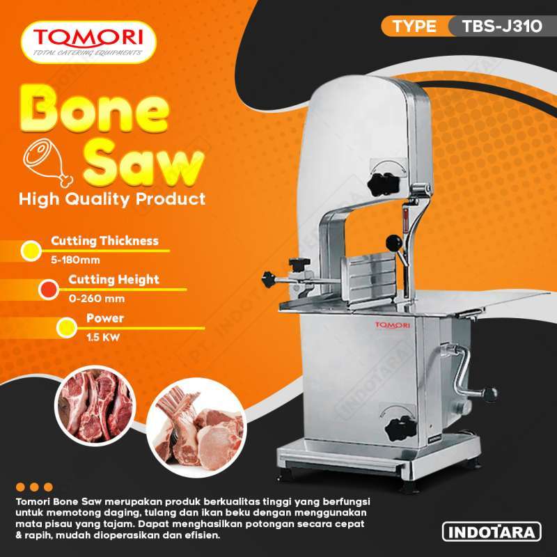 Jual Mesin Pemotong Daging Tulang Beku Bone Saw Tomori Tbs J310 Di