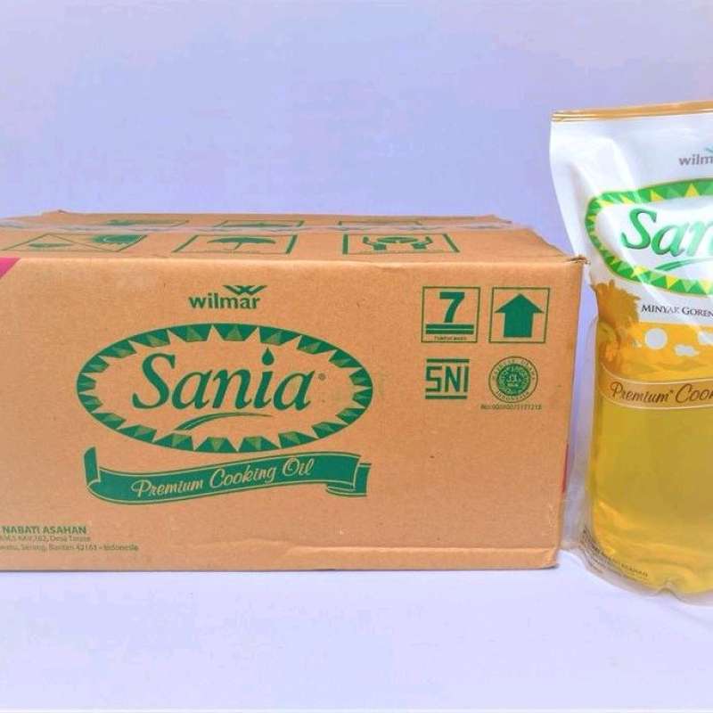 Jual Minyak Goreng Sania Pouch 1 Liter Di Seller Adima Dwitunggal Jaya ...