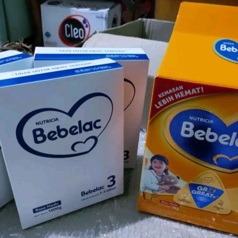 Jual Bebelac 3 1000g (kemasan Dus Putih Dari Bebelac 3kg) Di Seller ...
