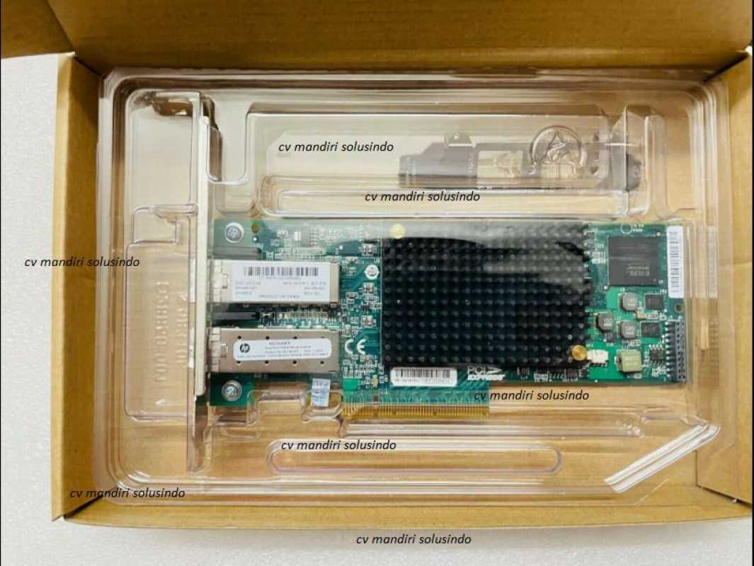 Jual 10g card sfp card 2 port HP BARU di Seller cv mandiri solusindo ...