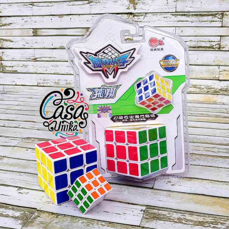 Promo Mainan Set Rubik 3x3 Magic Cube 2 In 1 Anak Edukatif Diskon 5% Di ...