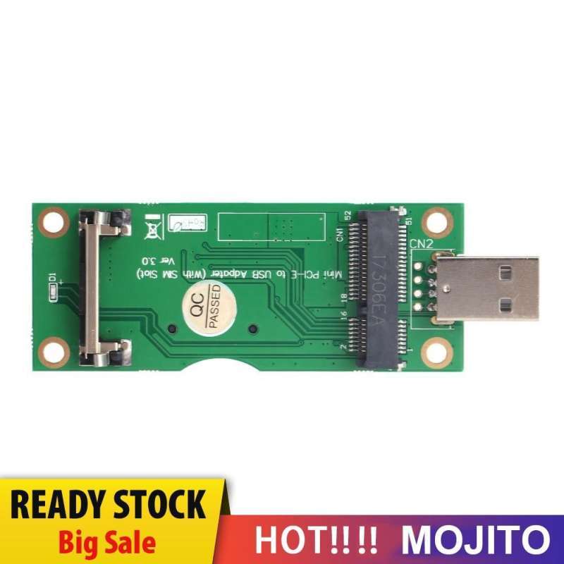 Jual Mojito Mini Pci-e To Usb Adapter With Sim 8pin Card Slot For Wwan/lte Module Free Ongkir Di ...