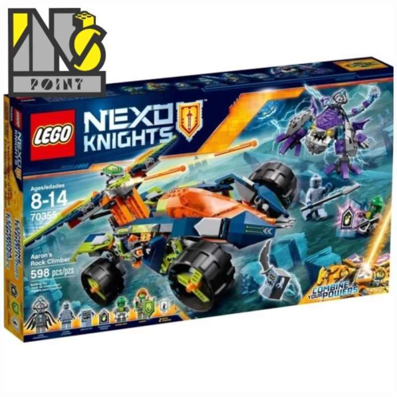 Jual Lego 70355 - Nexo Knights - Aaron'S Rock Climber Kode 027 di ...