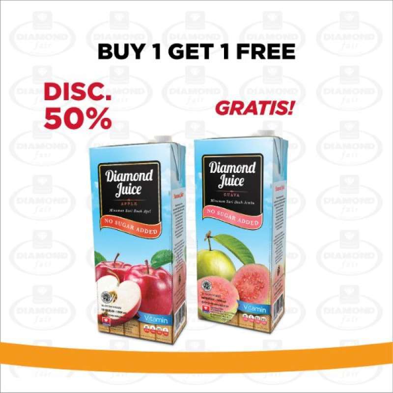 Jual DIAMOND JUICE UHT 1 LT (BUY 1 GET 1 ) di Seller DIAMONDfair-Mini ...