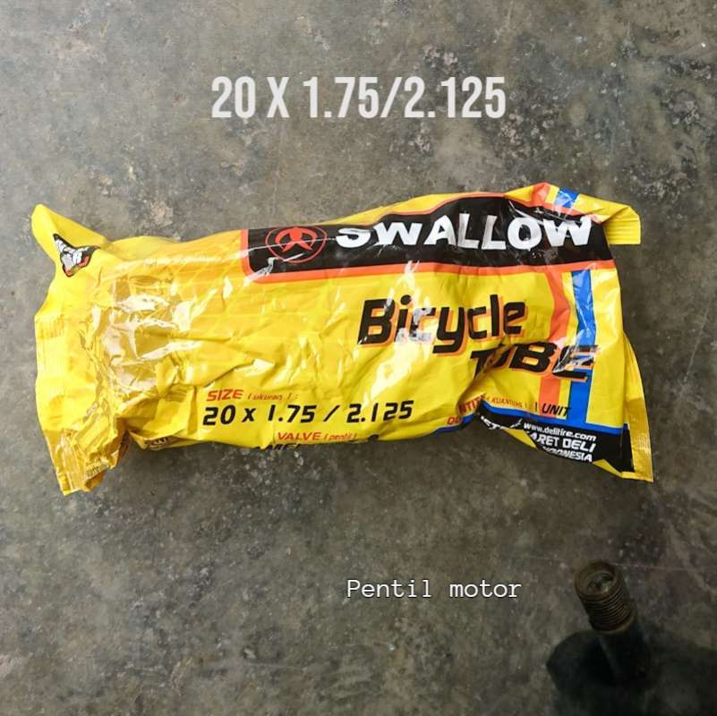 Jual Ban Dalam Swallow 20 x 1.75/2.125 Pentil Motor Sepeda BMX Mini Lipat di Seller AE Bike ...