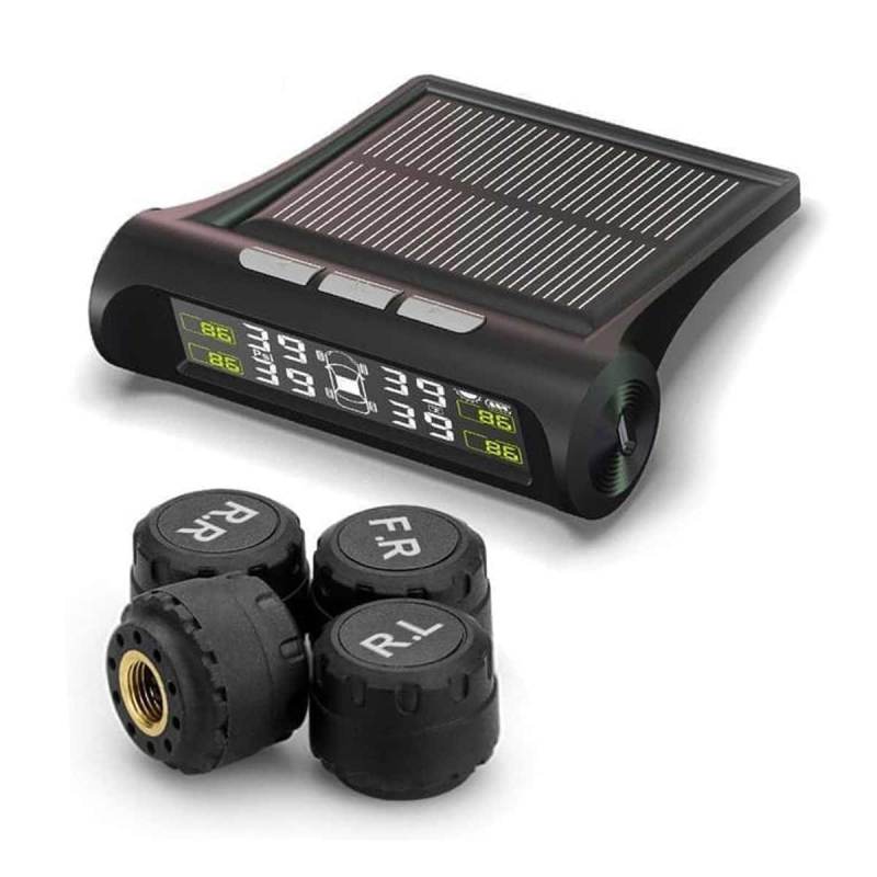 Jual Careud Real Time TPMS Solar Pengukur Tekanan Ban Mobil di Seller ...