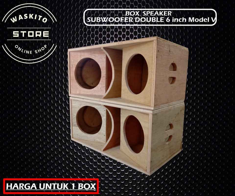 Promo Box Speaker Subwoofer 6 Inch Double Diskon 17% di Seller WASKITO ...