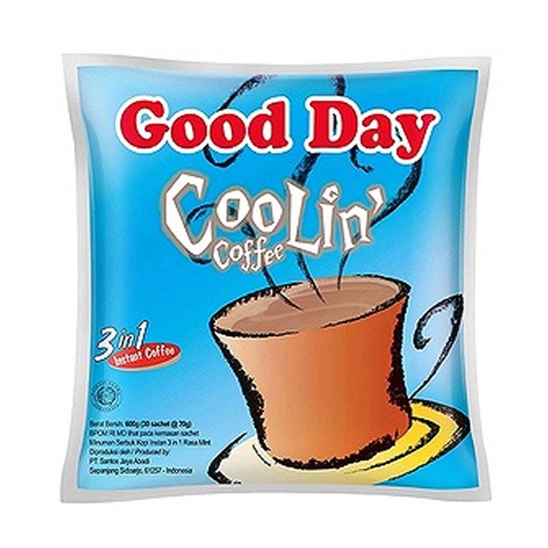 Promo Good Day Coolin Kopi Instan [Bag/ 50 Sachets/ 20 g] Diskon 17% di ...