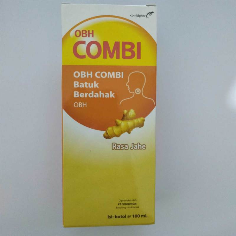 Jual OBH Combi Sirup Batuk Berdahak Rasa Jahe [100 ml] di Seller G-Mart ...