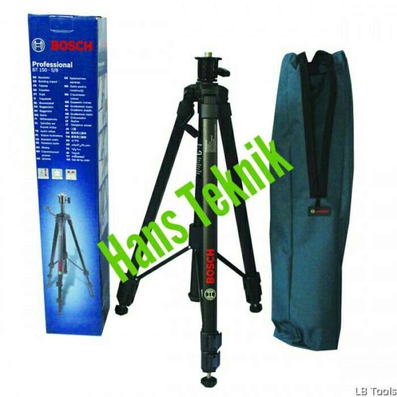 Promo Bosch Bt150 Bt 150 Tripod Tiang Dudukan Kamera & Line Laser ...