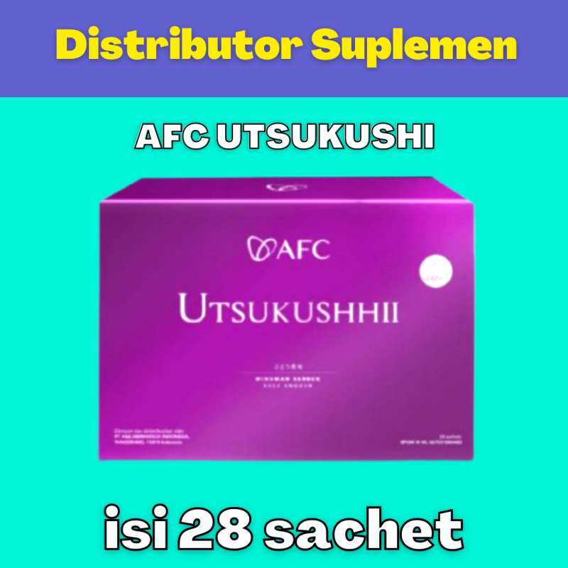 Jual AFC UTSUKUSHI ORIGINAL UTSUKUSHII UTSU KUSHI ISI 28 SACHET di ...
