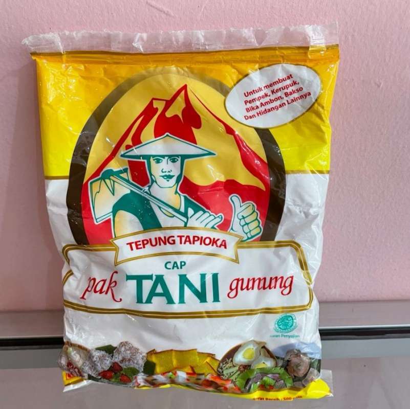 Jual Tepung Tapioka Cap Tani Gunung 500 gram di Seller TOKO MILKYSIL ...