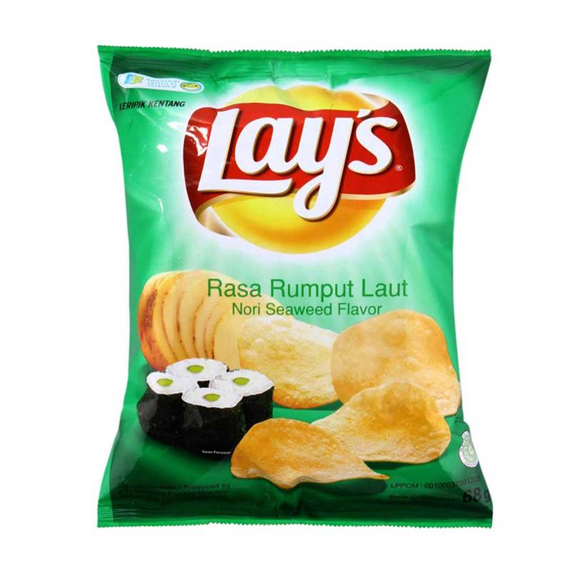 Jual Lay's Rasa Rumput Laut Keripik [68 g] di Seller Indofood Snack ...