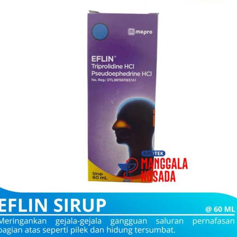 Jual Eflin Sirup @ 60 Ml Di Seller Apotek Manggala Husada Flagship ...