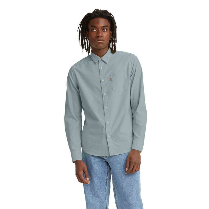 Jual Levi's Men's Classic 1 Pocket Standard Fit Shirt (85748-0110) Di ...