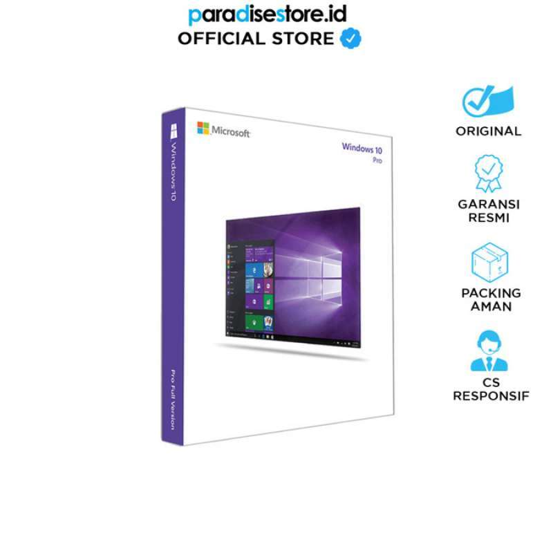 Jual Microsoft Windows 10 Professional 64-bit di Seller Paradise ... Jual Microsoft Windows 10 Professional 64-bit di Seller Paradise ...
