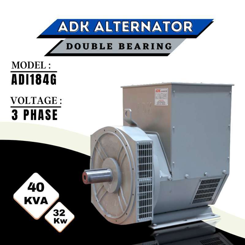 Jual Generator Double Bearing 40 kva Alternator ADK di Seller Bethesda ...