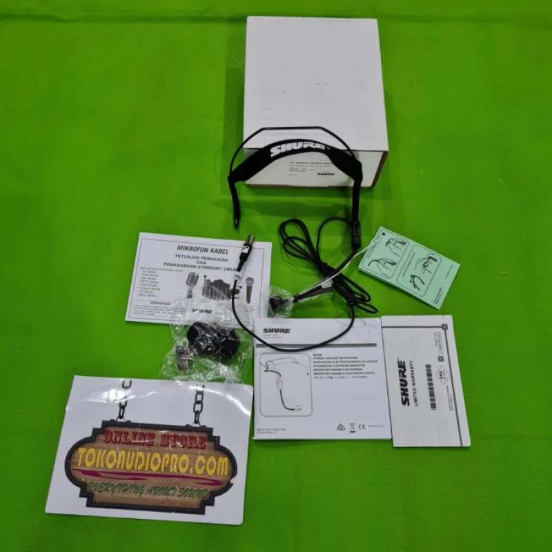 Jual Shure Wh20 Wh-20 Wh 20 Original Microphone Headset Di Seller ...