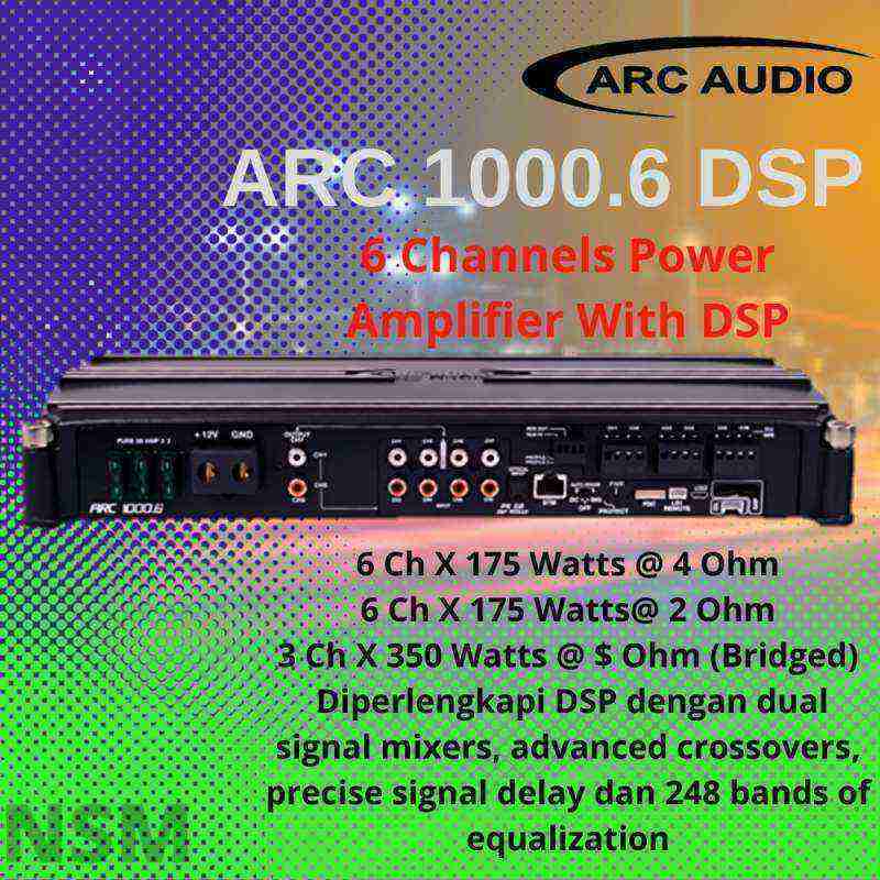 Jual Arc Audio Arc Series 1000.6 Audiophile Grade 6ch Amplifier W ...