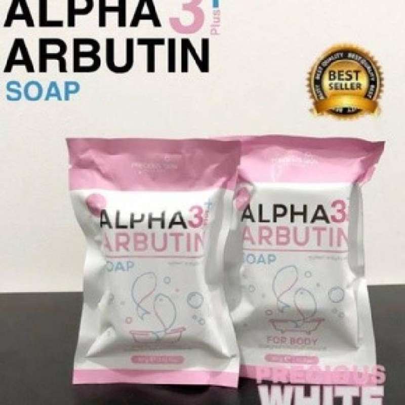 Jual PRECIOUS SKIN Alpha Arbutin 3 Plus Collagen Whitening Soap di Seller The Bath Box Bogor ...