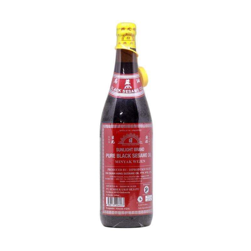 Jual SUNLIGHT BRAND PURE BLACK SESAME OIL 640ML di Seller Kabebako ...