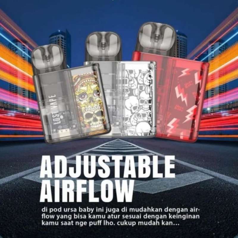 Promo Ursa Baby Pod Kit 800mAh Lost Vape Authentic Diskon 15% di Seller ...