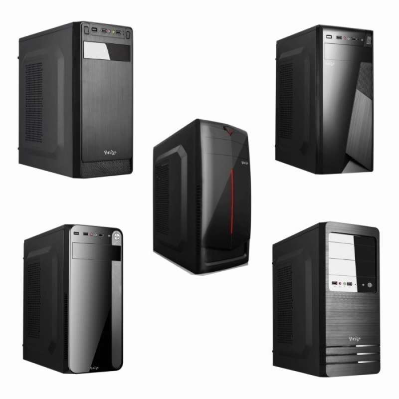 Jual Casing Pc Komputer Brizz D093 / D 093 Atx Mid Tower Case With Psu ...