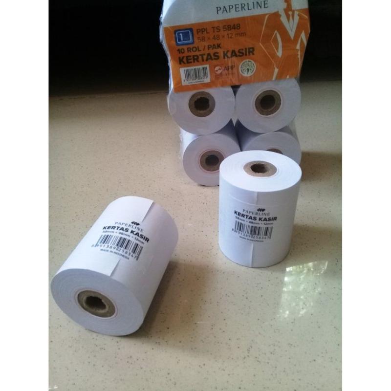 Promo Paperline Kertas Kasir Rol [1 Ply/ 68 X 65 X 12 Mm/ 10 Rol ...