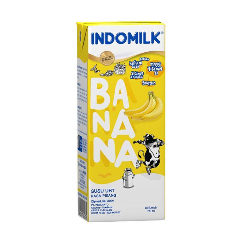 Jual Bandung - Indomilk Banana Blast Susu UHT [8993007005975/ 190 mL ...