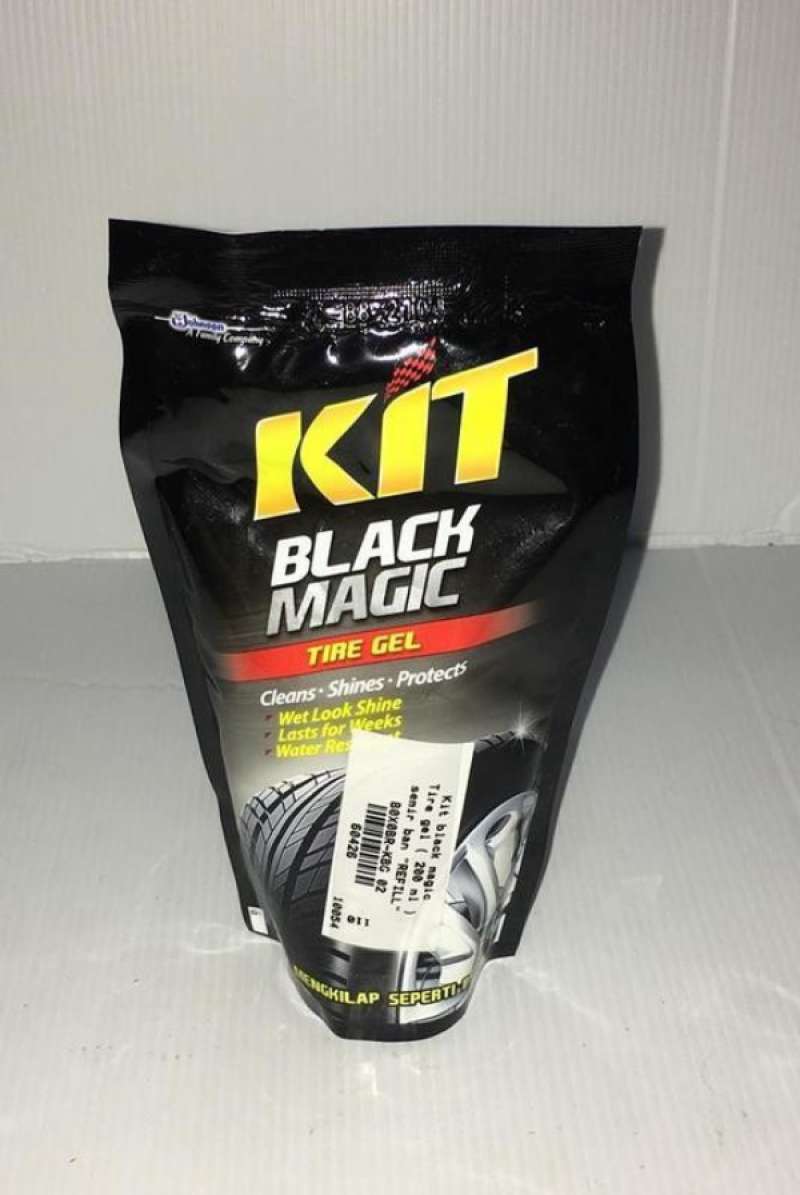 Jual Kit black magic Tire gel 180 ml semir ban REFILL B0X0BR-KBG 02 ...