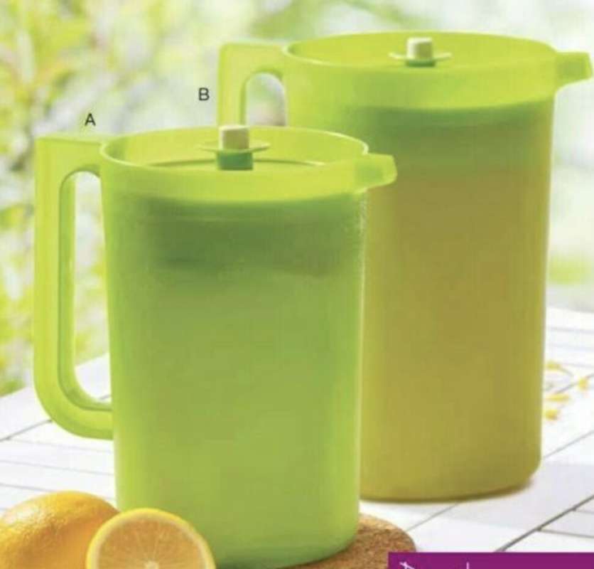 Promo Tempat Air minum Tupperware Pitcher 1 pc ukuran 4 Liter Diskon 12 ...