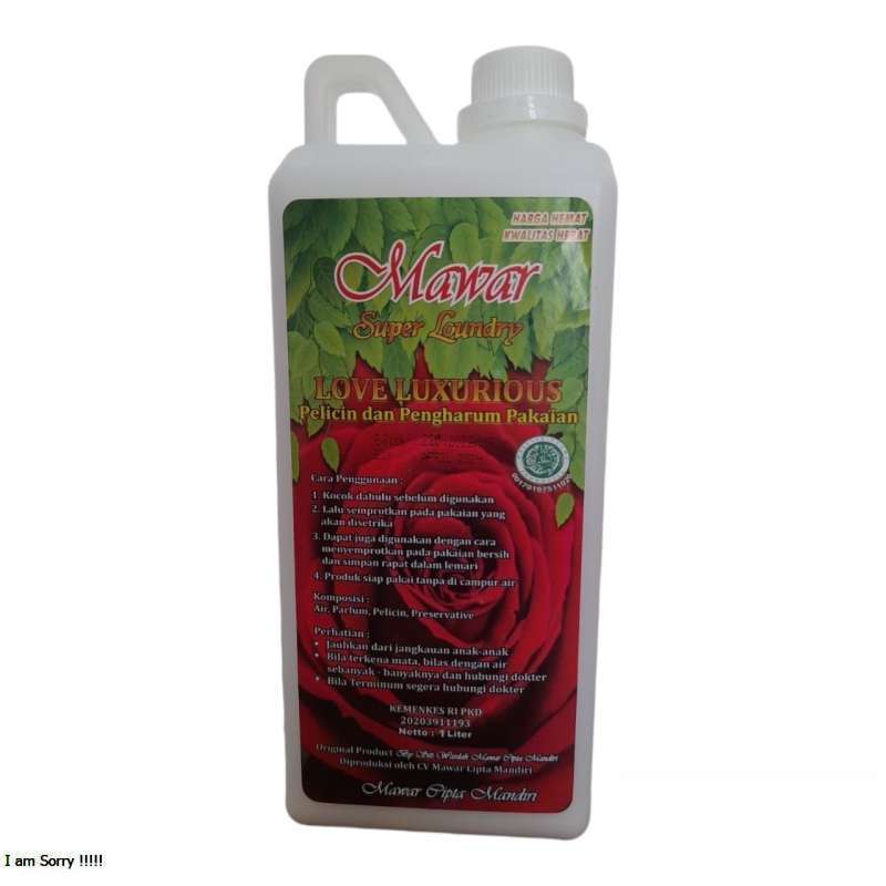 Promo MAWAR Super Loundry Kemasan Botol 1L By Wardah MCM Pewangi ...
