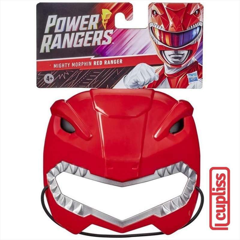 Jual Hasbro Power Rangers E8641 E7706 Red Ranger Mask Topeng Anak di ...