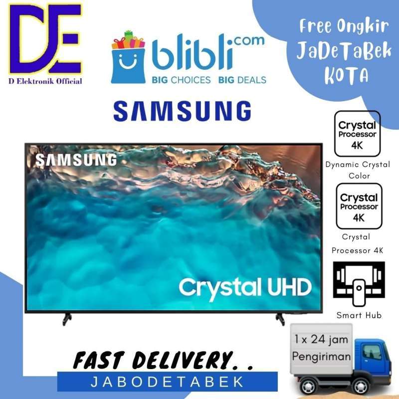 Jual Samsung Led Smart Tv 85BU8000 UA85BU8000KXXD UA85BU8000 85 Inch BU8000 Crystal UHD 4K 2022 ...