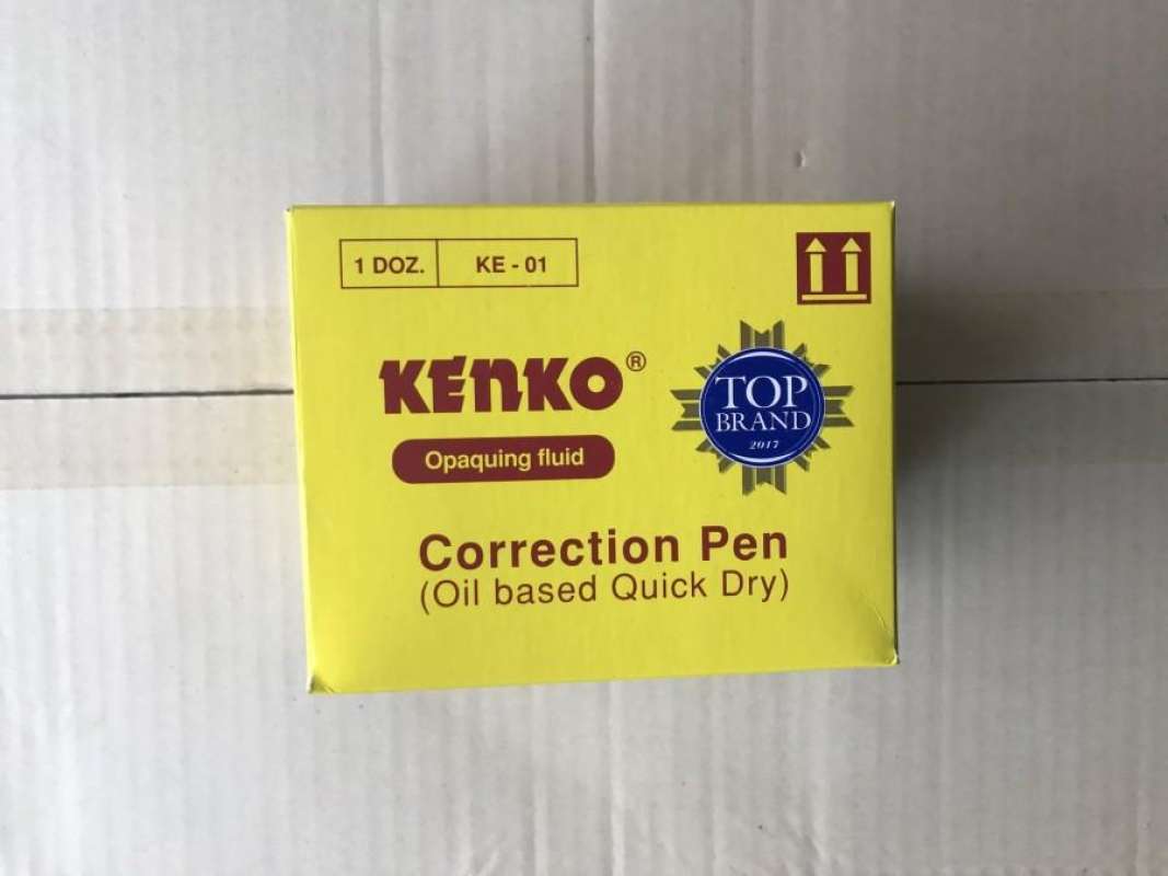 Jual CP kenko KE-01 / Correction Pen / tip ex kenko botol merah di ...