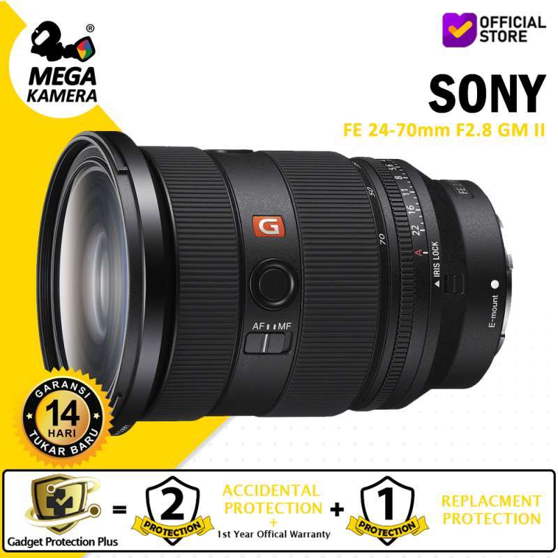 Jual Sony Lensa FE 24-70mm F2.8 GM II - Lensa Full Frame (SEL2470GM2) di Seller Megakamera.com ...